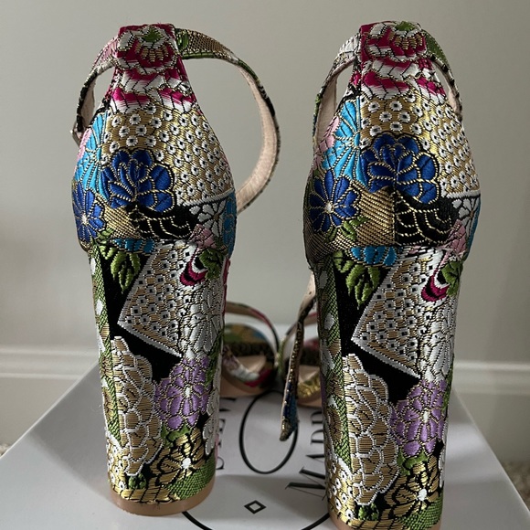 Steve Madden | Shoes | Steve Madden Carson Bright Multicolor Heels 55 ...